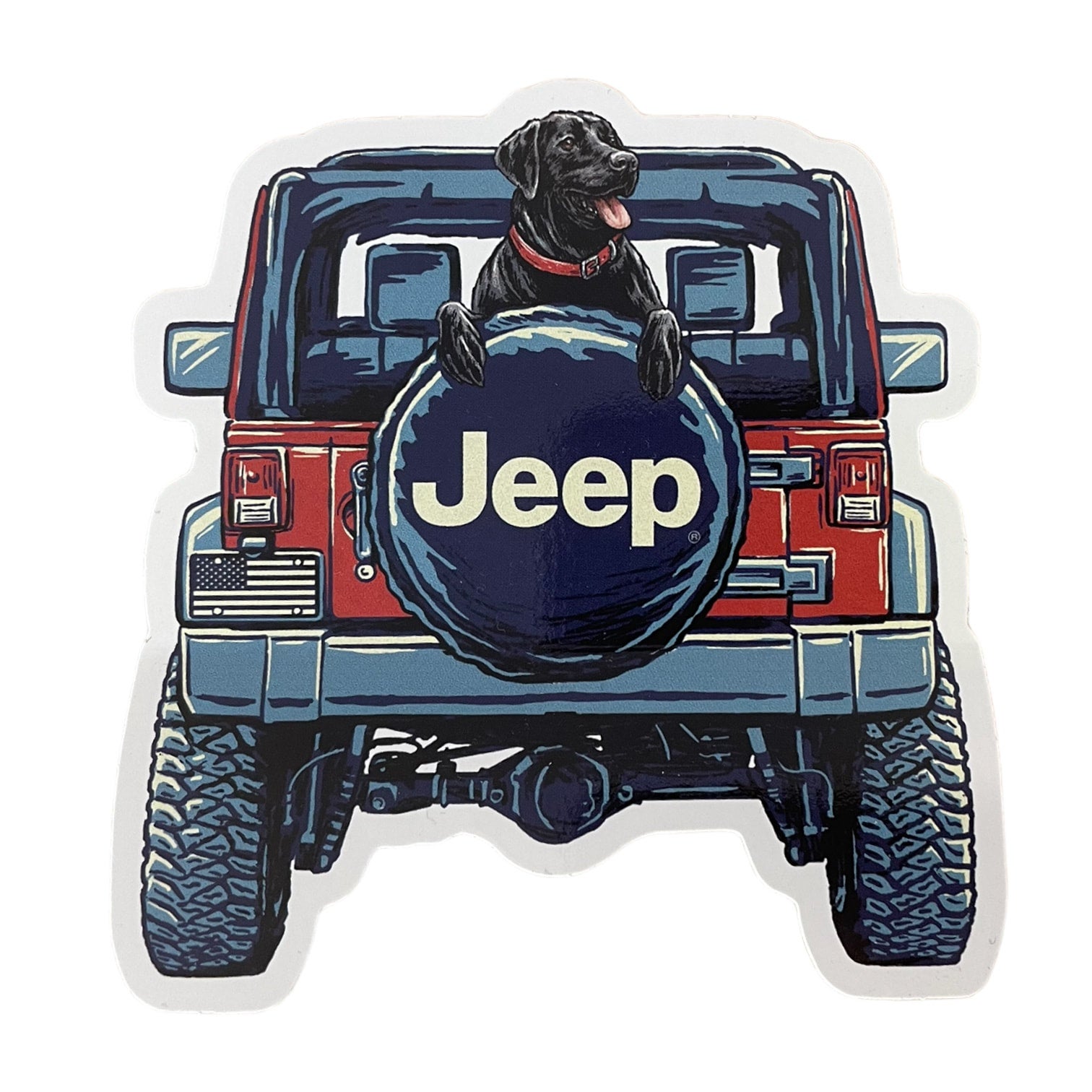 Jeep Copilot Sticker | Sandy Neck Provisions